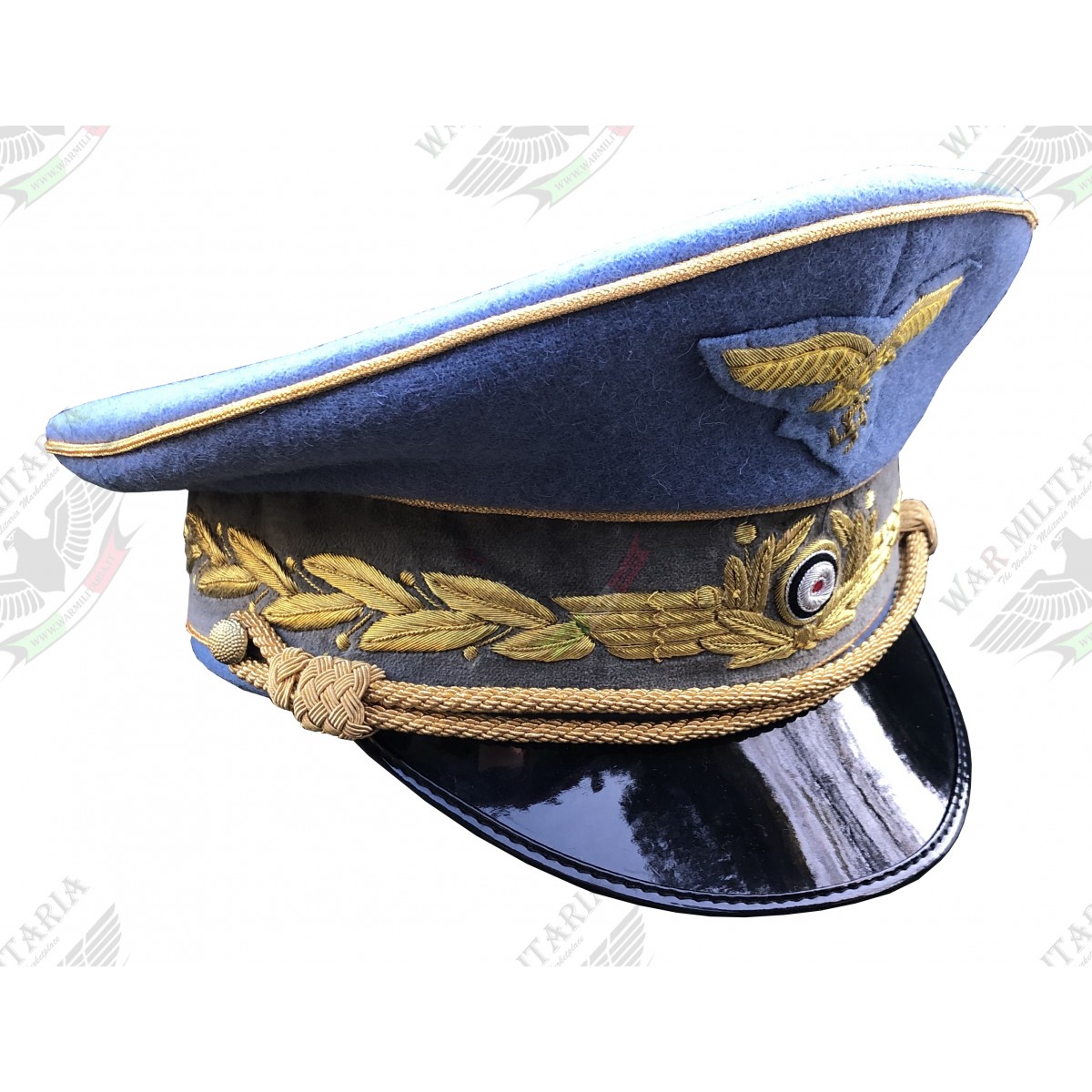 Reichsmarschall Hermann Göring Visor Cap - Blue (Click to select the ...