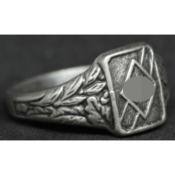 Repro rings ww2. Wide selection of Totenkopfring, SS rings. - War Militaria