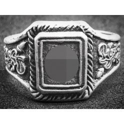 Repro rings ww2. Wide selection of Totenkopfring, SS rings. - War Militaria