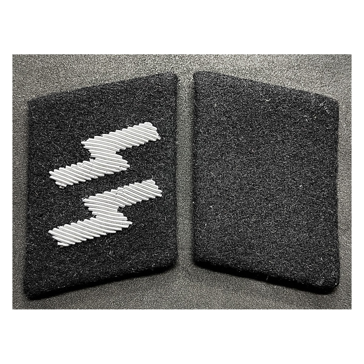 Waffen-SS Collar Tabs - Schütze and Oberschütze - War Militaria