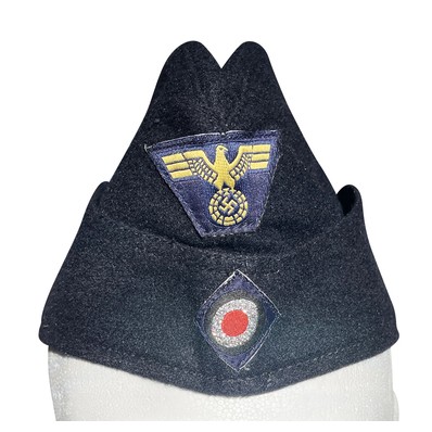Kriegsmarine M40 Side Cap - War Militaria