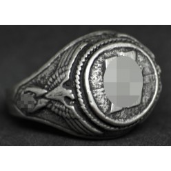 Repro rings ww2. Wide selection of Totenkopfring, SS rings. - War Militaria