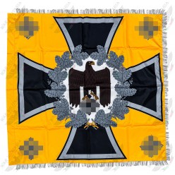 Battalion flag of the Panzer Troops - War Militaria