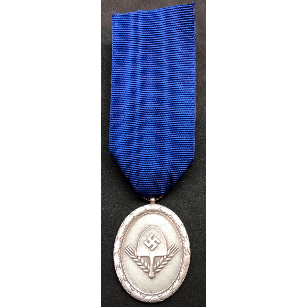 Long Service RAD Medal 2nd/3rd Class - 18/12 Years (Silver) - War Militaria