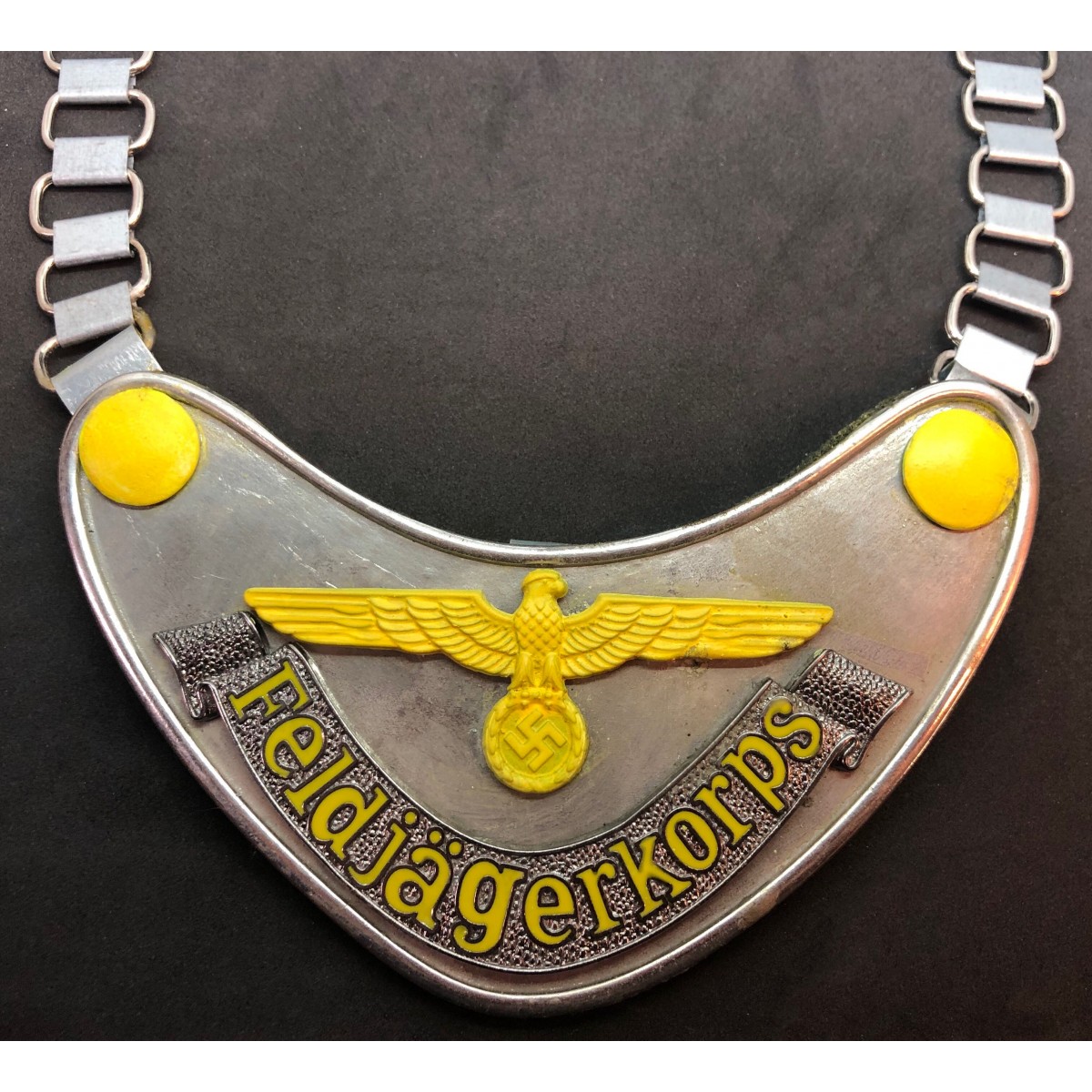 Gorget - Feldjägerkorps - War Militaria